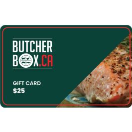 $25 Gift Card Butcher Box Canada